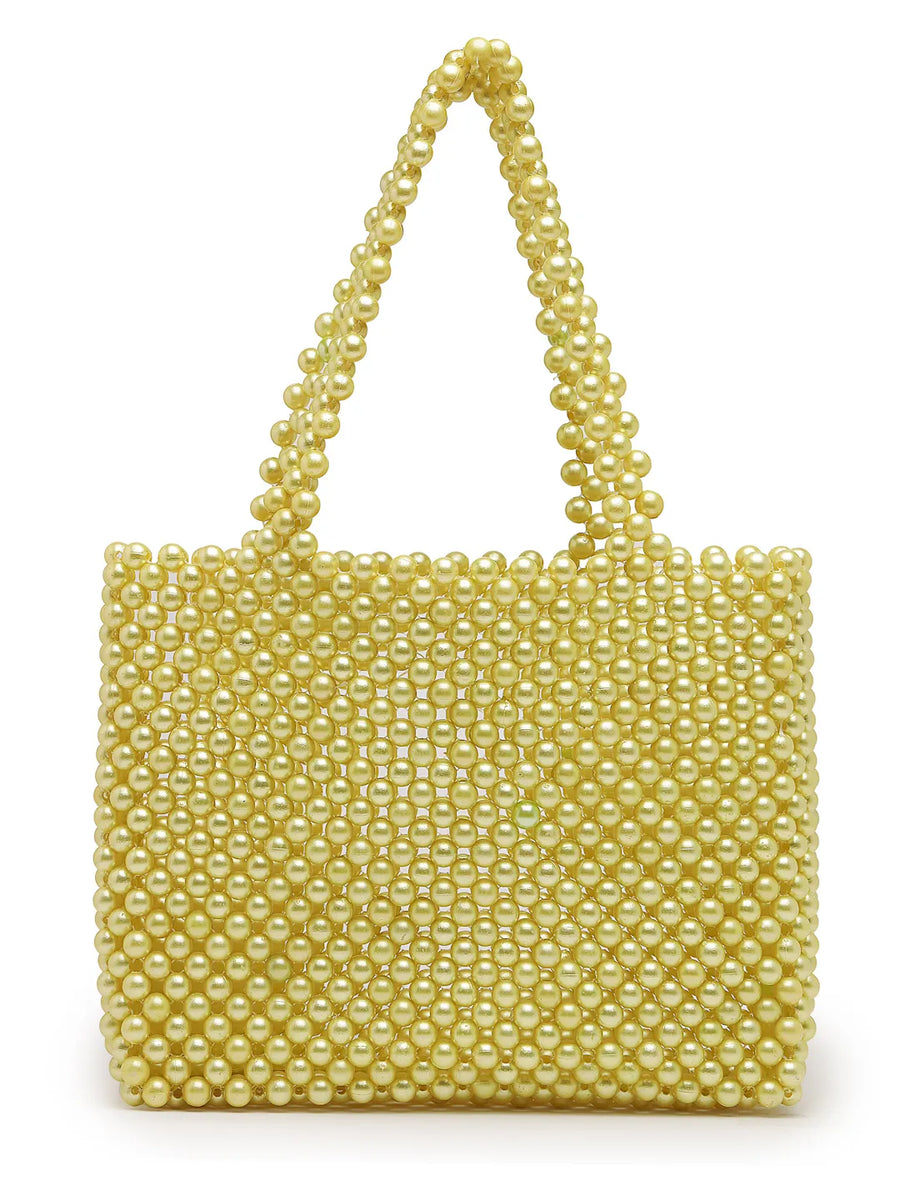 Mystic Pearls Handheld Bag - Yellow – AQUATAN